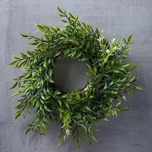 Michaels 6”; Dark Green Ficus Wreath by Ashland®