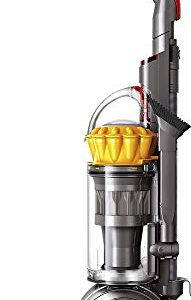 Dyson Ball Multi Floor, Upright Vacuum Cleaner, Powerful Suction, HEPA Filter, Self Adjusting Cleaner Head, Instant Release Wand, Bagless, Width Cleaning Path, Iron/Yellow, Bundle W/GM Cleaning Brush