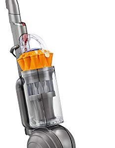 Dyson Ball Multi Floor, Upright Vacuum Cleaner, Powerful Suction, HEPA Filter, Self Adjusting Cleaner Head, Instant Release Wand, Bagless, Width Cleaning Path, Iron/Yellow, Bundle W/GM Cleaning Brush