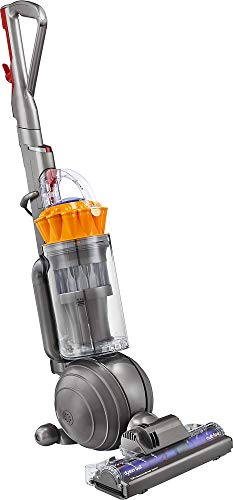 Dyson Ball Multi Floor, Upright Vacuum Cleaner, Powerful Suction, HEPA Filter, Self Adjusting Cleaner Head, Instant Release Wand, Bagless, Width Cleaning Path, Iron/Yellow, Bundle W/GM Cleaning Brush