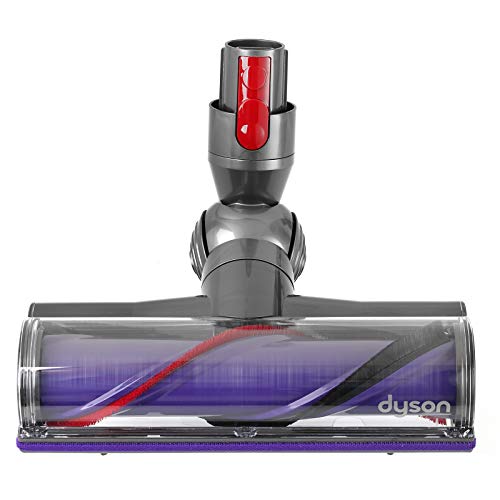 Dyson V10 V12 Cyclone Cordless Vacuum Cleaner Direct Drive Cleaner Head Turbine Floor Tool, Grey & Purple