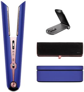 dyson corrale hair straightener (vinca blue/rose)