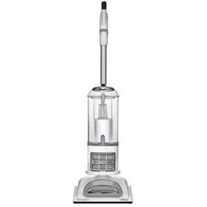 shark nv356e 31 navigator lift-away professional upright vacuum with swivel steering, hepa filter, xl dust cup, pet power, dusting brush, and crevice tool, perfect for pet hair, white/silver