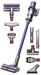 dyson cyclone v10 animal cordless vacuum cleaner + manufacturer’s warranty + quick release extension hose + stubborn dirt brush + mattress tool bundle