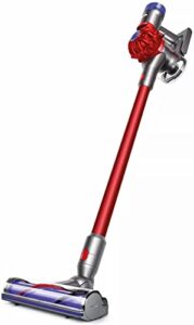 dyson v8 motorhead origin cordless stick vacuum cleaner lightweight versatility designed, strong suction for versatile cleaning, washable filter, advanced whole-machine filtration + icarp sponge cloth