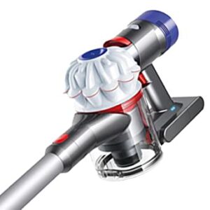 Dyson V7 Allergy HEPA Cordless Stick Vacuum Cleaner: Bagless Ergonomic, Telescopic Handle, Rechargeable, Carpet/Edge Cleaning, Height Adjustable Battery Operated (Silver)