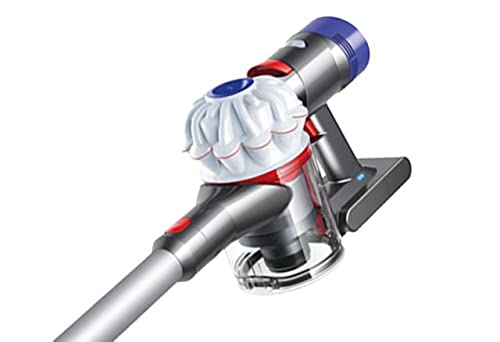 Dyson V7 Allergy HEPA Cordless Stick Vacuum Cleaner: Bagless Ergonomic, Telescopic Handle, Rechargeable, Carpet/Edge Cleaning, Height Adjustable Battery Operated (Silver)