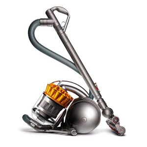 dyson ball multi floor canister vacuum, yellow/iron