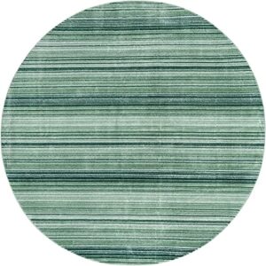 Unique Loom Gemstone Collection Area Rug - Topaz (Round 9' 8" x 9' 8", Green/Olive)