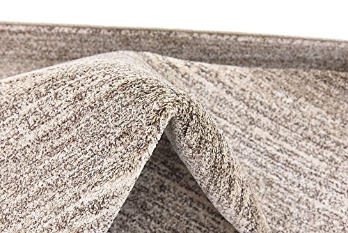 Unique Loom Del Mar Collection Area Rug-Transitional Inspired with Modern Contemporary Design, 10' 0 x 13' 0 Rectangular, Beige/Tan