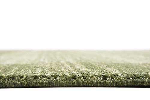 Unique Loom Del Mar Collection Area Rug-Transitional Inspired with Modern Contemporary Design, 8' 0 x 11' 4 Rectangular, Light Green/Beige