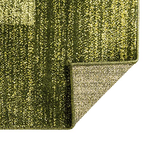 Unique Loom Del Mar Collection Area Rug-Transitional Inspired with Modern Contemporary Design, 8' 0 x 11' 4 Rectangular, Light Green/Beige