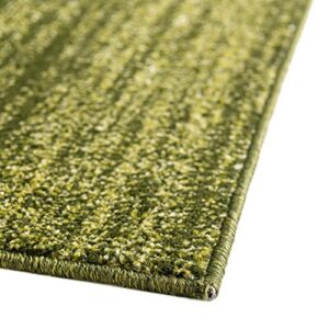 Unique Loom Del Mar Collection Area Rug-Transitional Inspired with Modern Contemporary Design, 8' 0 x 11' 4 Rectangular, Light Green/Beige