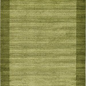 Unique Loom Del Mar Collection Area Rug-Transitional Inspired with Modern Contemporary Design, 8' 0 x 11' 4 Rectangular, Light Green/Beige