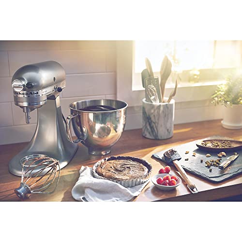 KitchenAid KSM150PSCU Artisan Series 5-Qt. Stand Mixer with Pouring Shield - Contour Silver