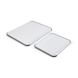 kitchenaid classic 2pc polypropylene chopping board set, 20 x 25cm, 35 x 28cm