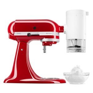 kitchenaid shave ice attachment, ksmsia, white