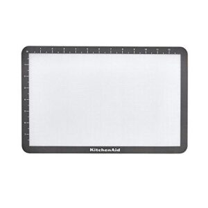 kitchenaid silicone baking mat, 9×14-inch, gray