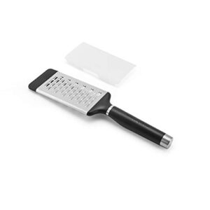 kitchenaid gourmet etched medium grater, one size, black