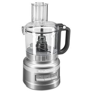 kitchenaid kfp0718cu food processor, 7 cup, contour silver