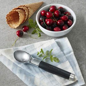 KitchenAid Gourmet Ice Cream Scoop, One Size, Matte Black