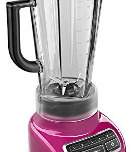 KitchenAid KSB1575RI 5-Speed Diamond Blender with 60-Ounce BPA-Free Pitcher - Raspberry Ice