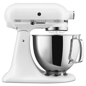 kitchenaid artisan series 5-quart tilt-head stand mixer – ksm150ps