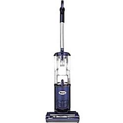 shark nv105 navigator light upright vacuum with large dust cup capacity, duster crevice tool & upholstery tool for dependable multi-surface cleaning, blue