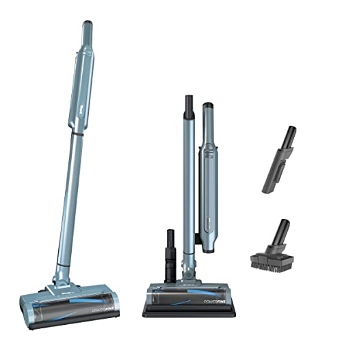 Shark WS632BLBRN WANDVAC System Ultra-Lightweight Powerful Cordless Stick Vacuum with Boost Mode, Charging Dock, Blue