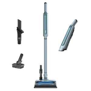 shark ws642bl wandvac system pet ultra-lightweight powerful cordless stick vacuum with charging dock, blue, 0.013 qt. capacity