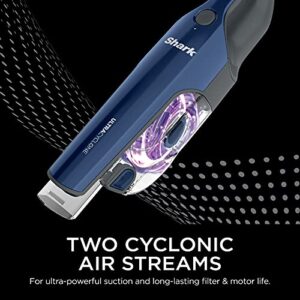 Shark CH964AMZ 2-in-1 Cordless & Handheld Vacuum Ultracyclone System, Ultra-Lightweight and Portable for Car and Home, Blue