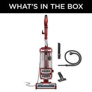 Shark ZD402 Rotator Lift-Away Upright Vacuum with PowerFins, Self-Cleaning Brushroll, HEPA Filtration, Swivel Steering, Precision Duster, Crevice Tool & Upholstery Tool, Perfect for Pets, Paprika