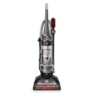 hoover windtunnel whole house rewind corded bagless upright vacuum cleaner, for carpet and hard floors, uh71350v, black