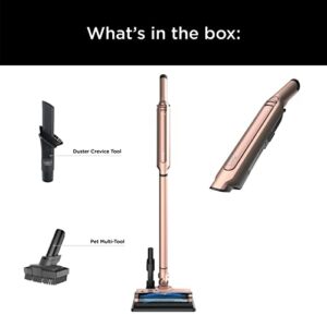 Shark WS642RG WANDVAC System Pet 3-in-1 Ultra-Lightweight Powerful Cordless Stick & Handheld Vacuum Combo with Charging Dock, Duster Crevice Tool & Pet Multi-Tool, Rose Gold