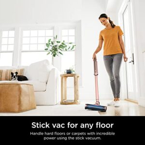 Shark WS642RG WANDVAC System Pet 3-in-1 Ultra-Lightweight Powerful Cordless Stick & Handheld Vacuum Combo with Charging Dock, Duster Crevice Tool & Pet Multi-Tool, Rose Gold