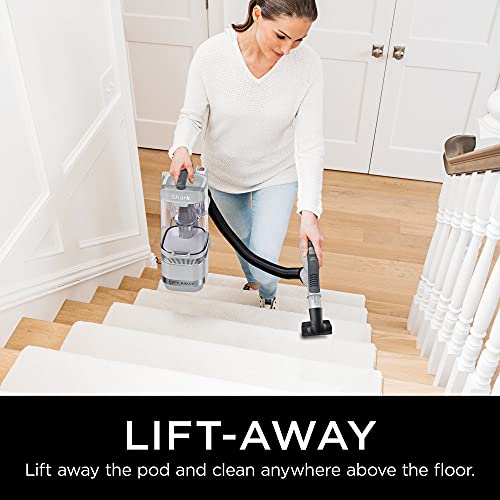 Shark LA300 Navigator Lift-Away ADV Corded Upright Vacuum, White (Renewed)