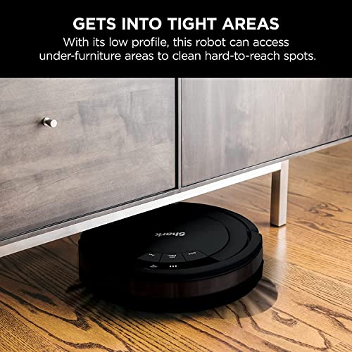 Shark ION Robot Vacuum, Wi-Fi Connected, Multi-Surface Cleaning, Carpets, Hard Floors (BlacK)