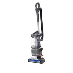 shark navigator qu400q lift-away adv upright vacuum with powerfins and self-cleaning brushroll (renewed) (gray)