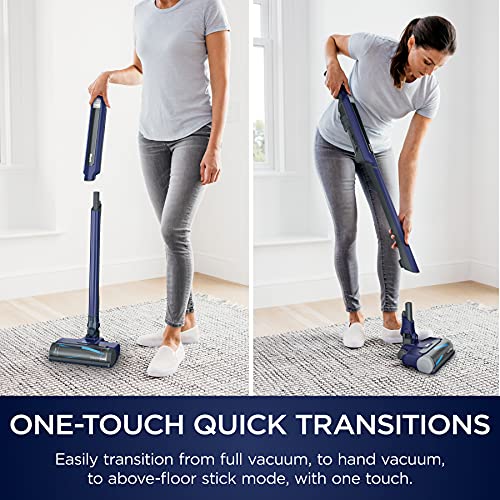 Shark WS633 WANDVAC System Pet Pro Cordless Stick & Handheld Vacuum Combo 3-in-1 Ultra-Lightweight Powerful with Boost Mode, Charging Dock & Motorized Hand Tool, Royal Blue, Navy