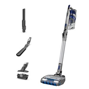 shark iz482h vertex cordless stick vacuum with duoclean powerfins, multiflex, crevice tool, pet multi-tool & anti-allergen brush, 120-min runtime, double battery, iris