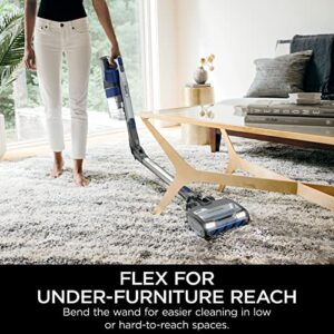 Shark IZ482H Vertex Cordless Stick Vacuum With DuoClean PowerFins, MultiFLEX, Crevice Tool, Pet Multi-Tool & Anti-Allergen Brush, 120-min Runtime, Double Battery, Iris