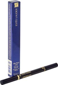 este lauder little black liner thick thin ultra fine #01 onyx, 0.03 ounce