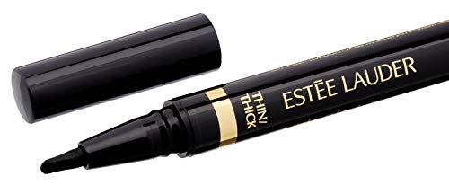 Este Lauder Little Black Liner Thick Thin Ultra Fine #01 Onyx, 0.03 Ounce