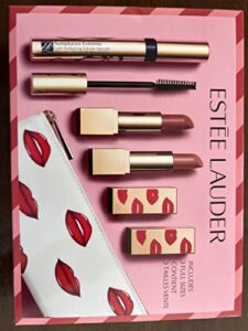 estee lauder pretty lip gift set rebellious rose intense nude collection