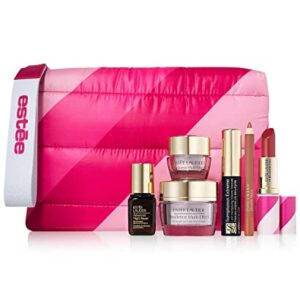 Estee Lauder 7pcs Resilience Sculpted Lips & Firmer Skin Makeup Skincare Gift Set