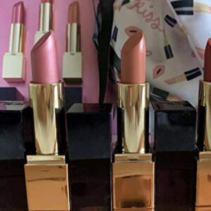 Estee Lauder for Sculpted Lips Trio Lipsticks Gift Set 3 Full Sizes 410 Dynamic, 110 Insatiable Ivory, and 221 Pink Parfait