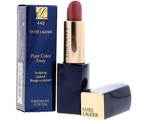 Pack of 3 x Estee Lauder Pure Color Envy Sculpting Lipstick 440 Irresistible, 0.12 oz each Sample Size Unboxed