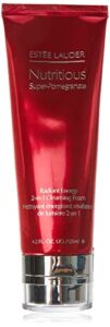 estee lauder nutritious super-pomegranate radiant energy 2-in-1 cleansing foam, full size, 4.2 fl oz