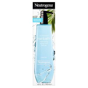 neutrogena rainbath replenishing shower and bath gel, ocean mist, 40 fl.oz.