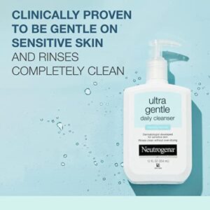 Ultra Gentle Hydrating Daily Facial Cleanser for Sensitive Skin